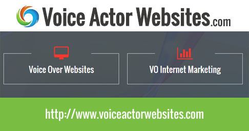 Voice Actor Websites - Voice Over Talent Websites - Voice Over Web Design