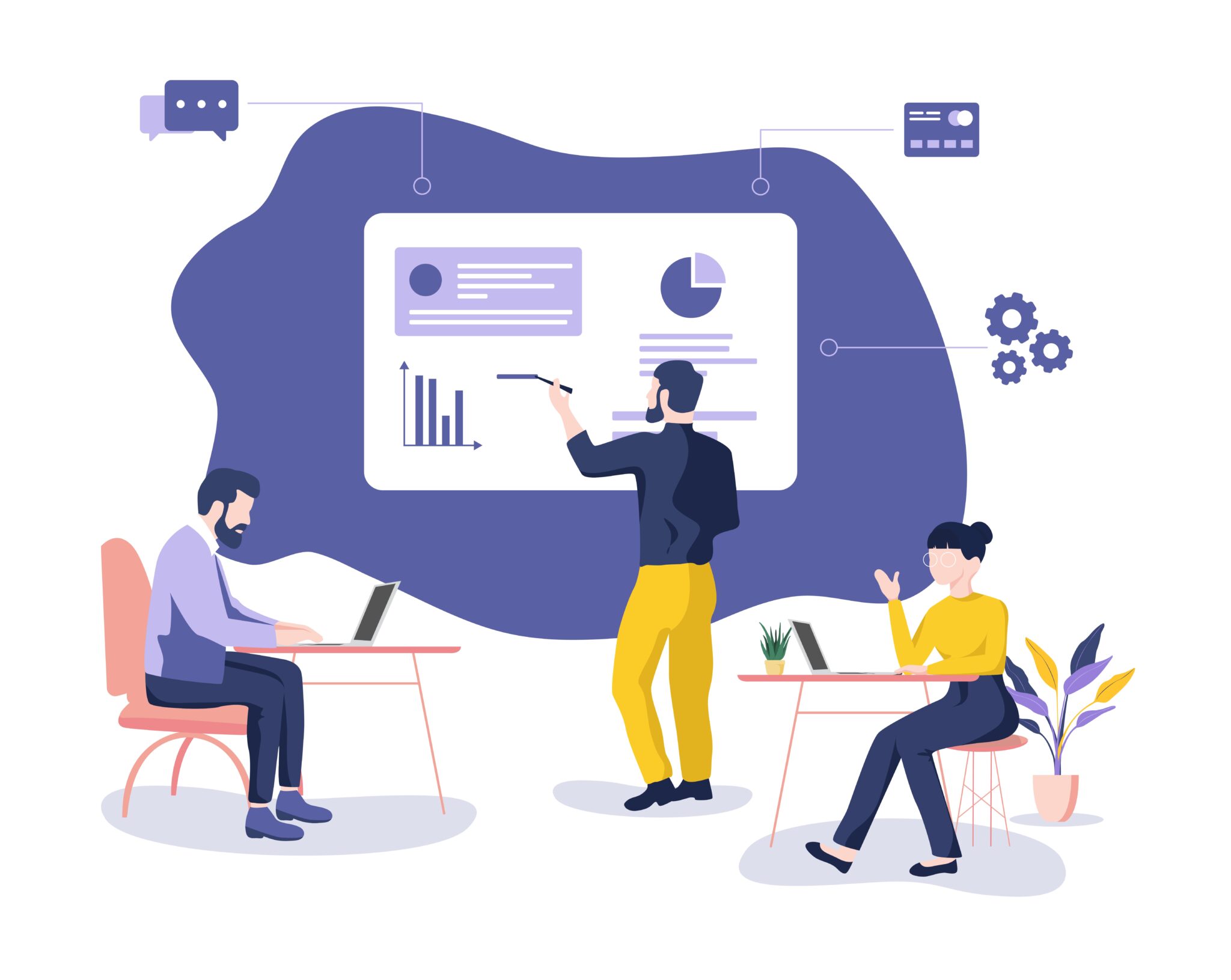 Voice Over Graphic Design - Logos, Email Signatures, Websites, Animations